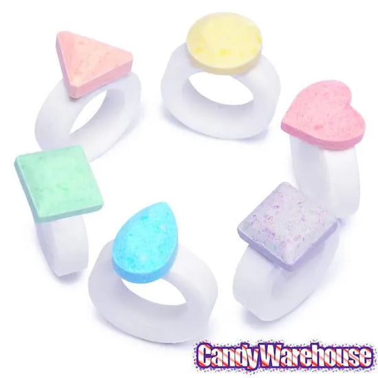 Jazzy Jewels Candy Rings: 30-Piece Bag | Candy Warehouse
