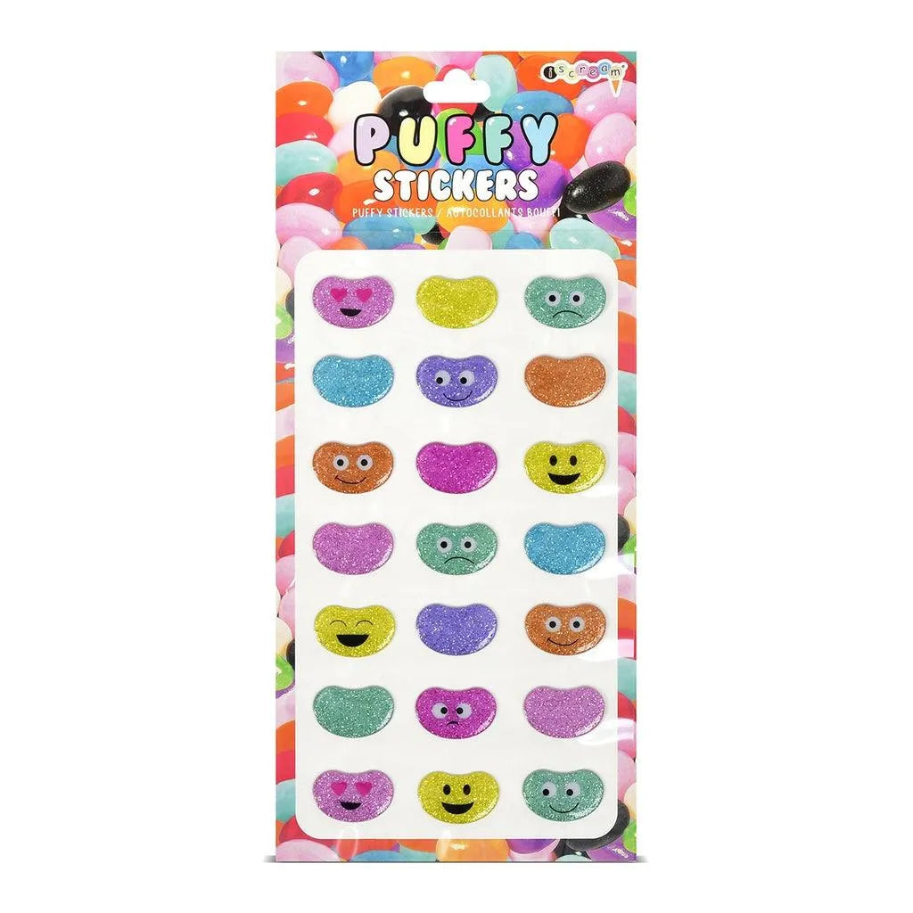 Jelly Bean Puffy Stickers – Candy Warehouse