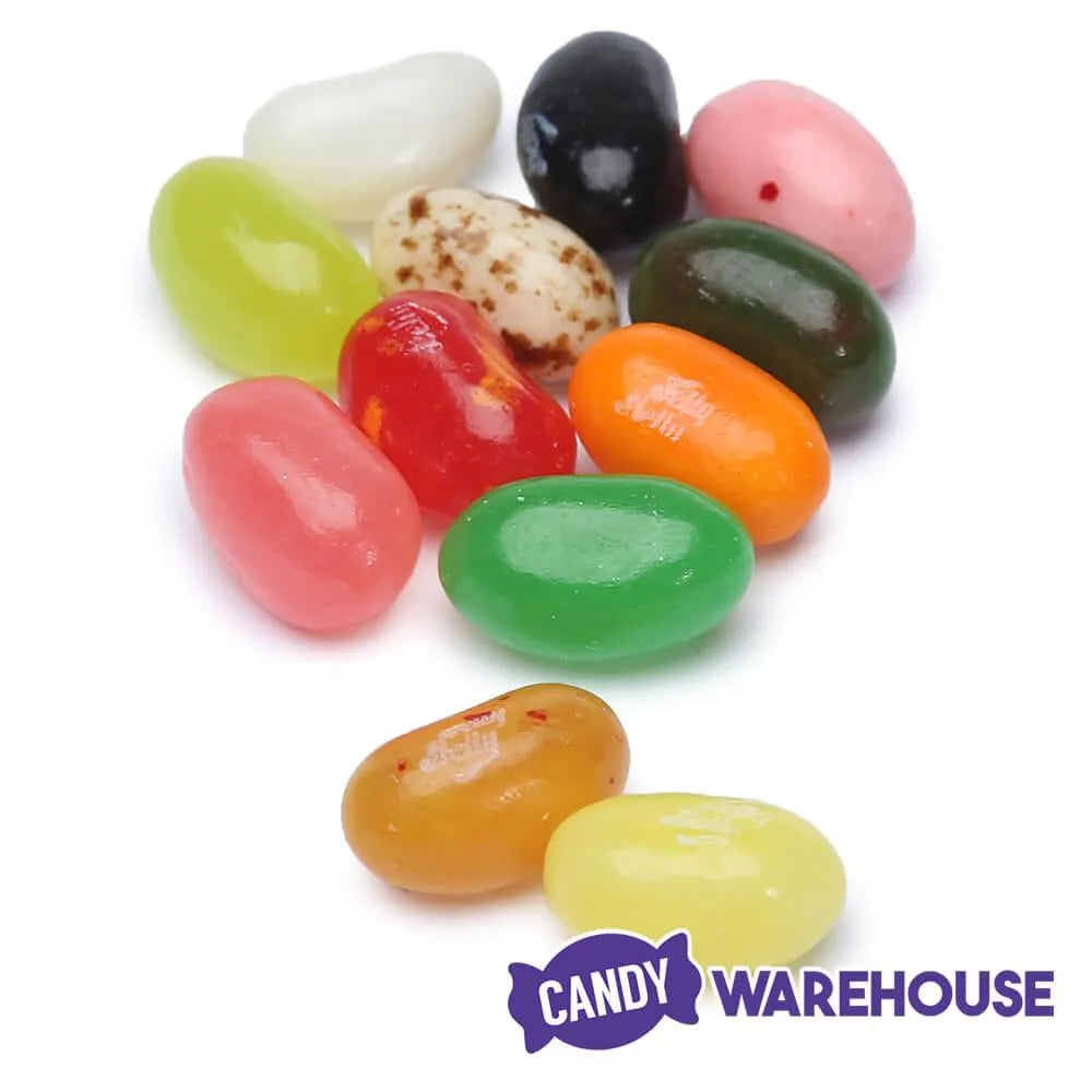 Jelly Belly Candy 20 Flavors Jelly Beans 3.5-Ounce Peg Bags: 12-Piece ...