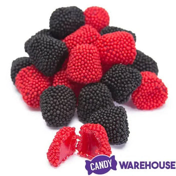 Jelly Belly Candy Raspberries & Blackberries: 6-Ounce Bag | Candy Warehouse