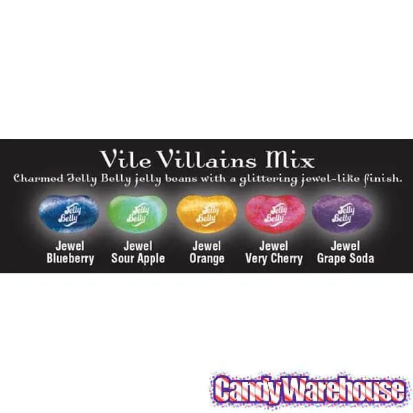 Jelly Belly Disney Vile Villains Jelly Beans 1-Ounce Packs: 24-Piece B ...