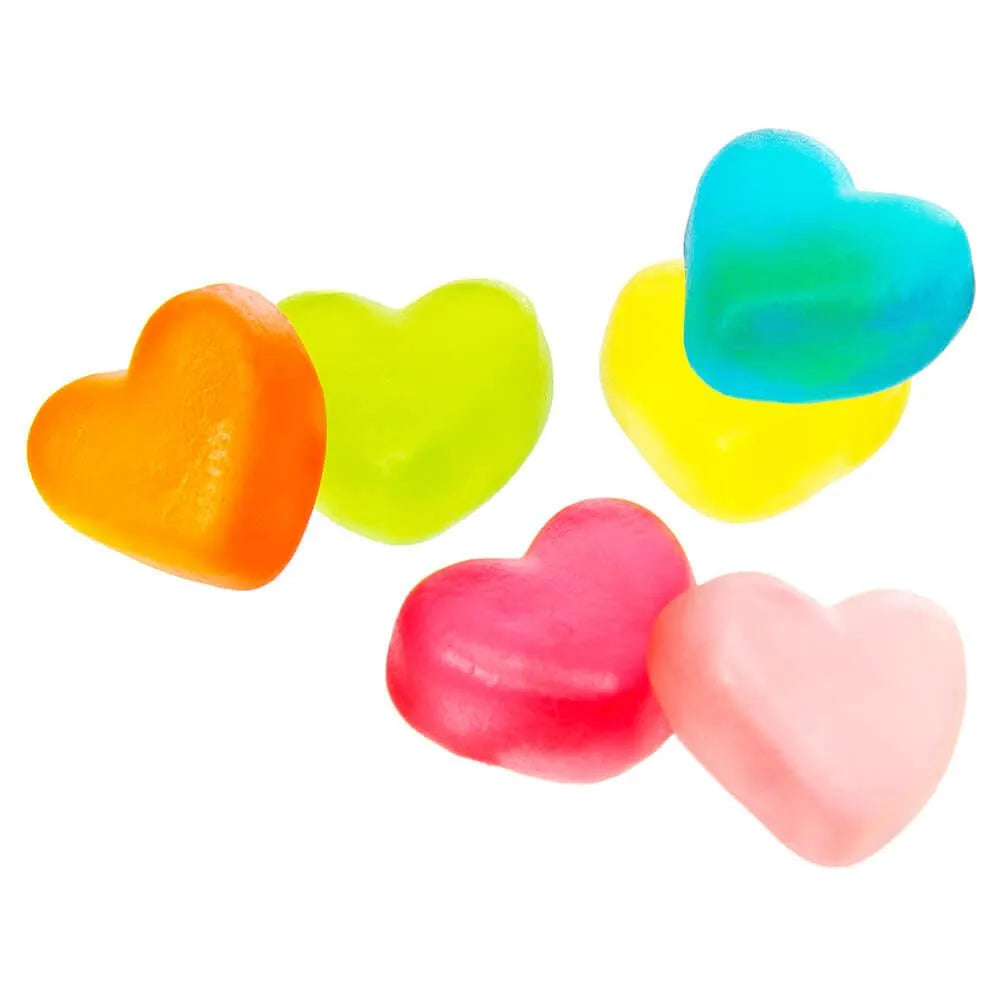 Jelly Filled Mini Gummy Hearts Candy: 5LB Bag – Candy Warehouse