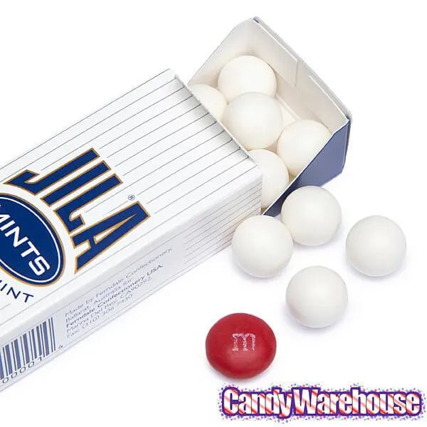 Jila Extra Strong Peppermints Packs: 12-Piece Box | Candy Warehouse