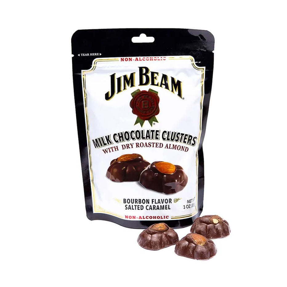 Jim Beam Milk Chocolate Clusters: 3-Ounce Bag – Candy Warehouse