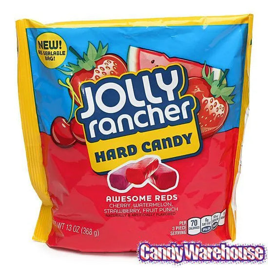 Jolly Rancher Awesome Reds Hard Candy: 13-Ounce Bag | Candy Warehouse