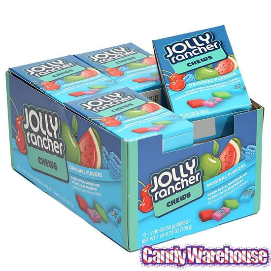 Jolly Rancher Fruit Chews Packs: 12-Piece Box | Candy Warehouse