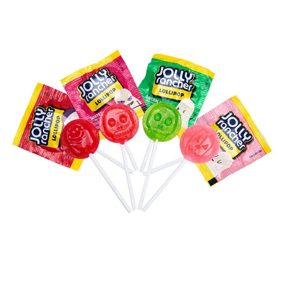 Jolly Rancher Spooky Shapes Lollipops: 18-Piece Bag | Candy Warehouse