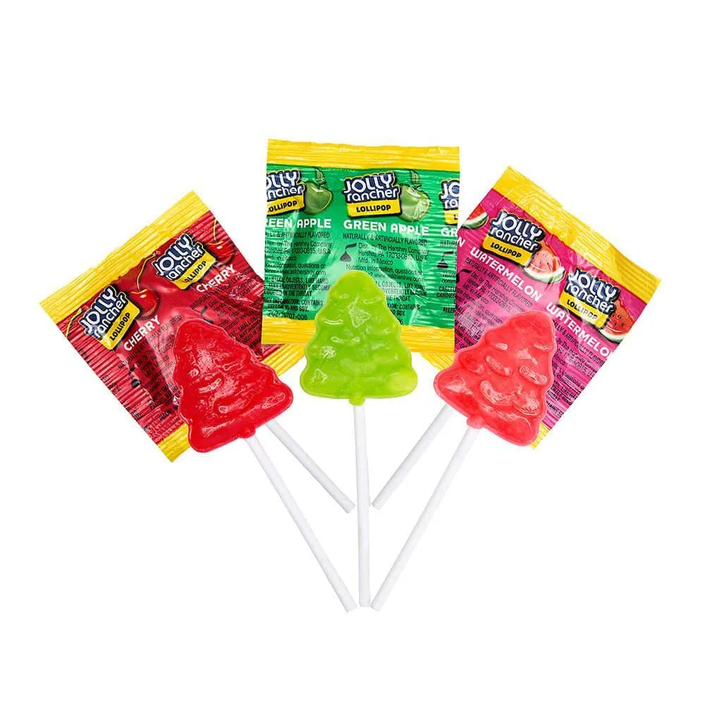 Jolly Rancher Tree Shaped Lollipops: 9.2-Ounce Box – Candy Warehouse