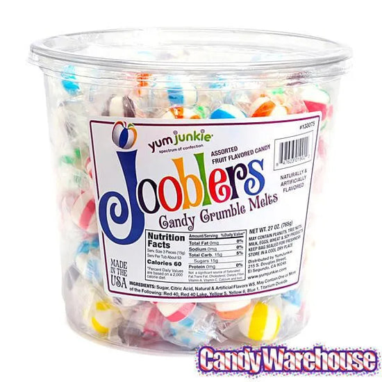 Jooblers Candy Crumble Melts - Assorted: 160-Piece Tub | Candy Warehouse