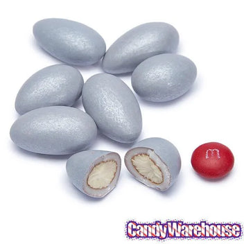 Jordan Almonds - Shimmer Silver: 5LB Bag – Candy Warehouse