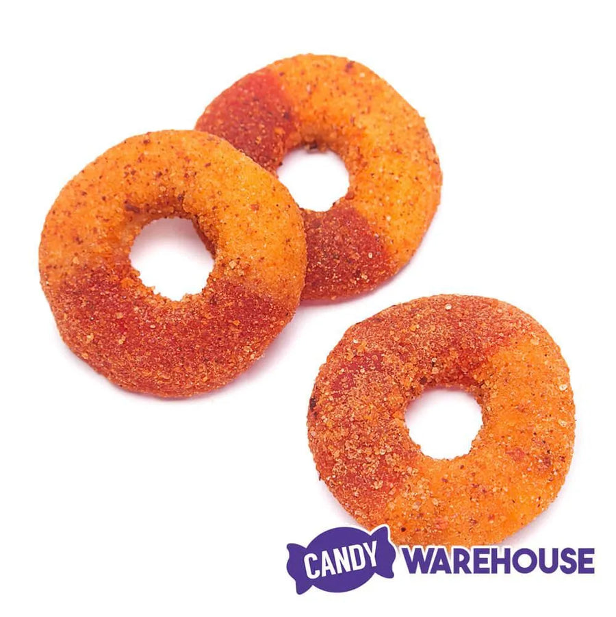 Jovy Crazy Gummy Rings Chamoy Candy - Watermelon: 5LB Bag | Candy Warehouse