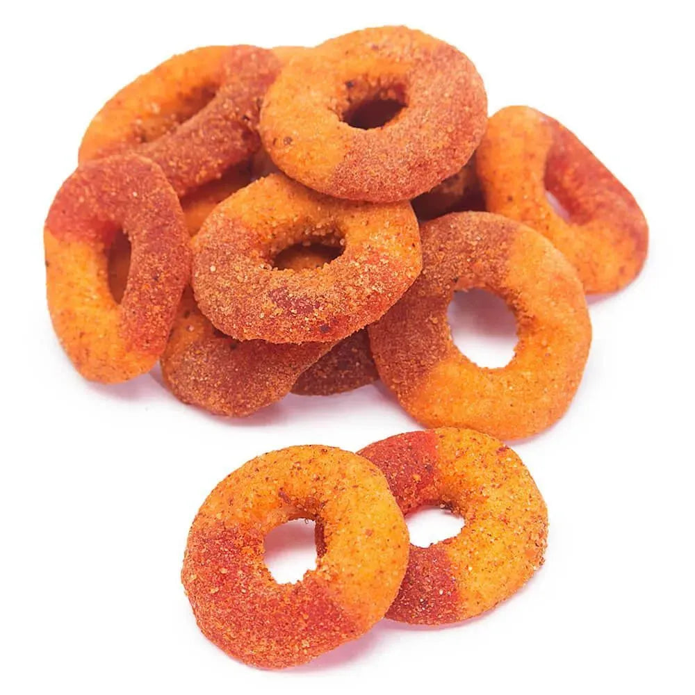 Jovy Chamoy Spicy Watermelon Rings Peg Bags: 12-Piece Case – Candy ...