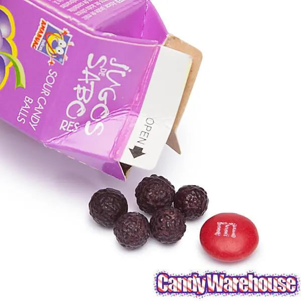 Jugos de Sabo Sour Candy Balls Cartons: 12-Piece Box – Candy Warehouse
