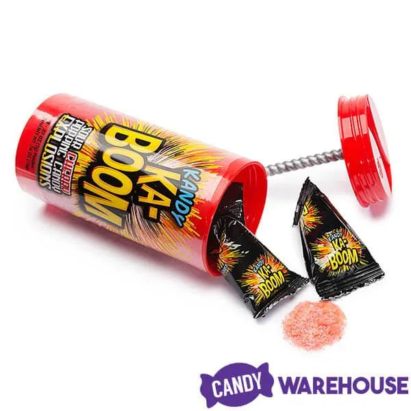 Kandy KA-BOOM Cherry Popping Candy Dynamite Sticks: 12-Piece Display ...
