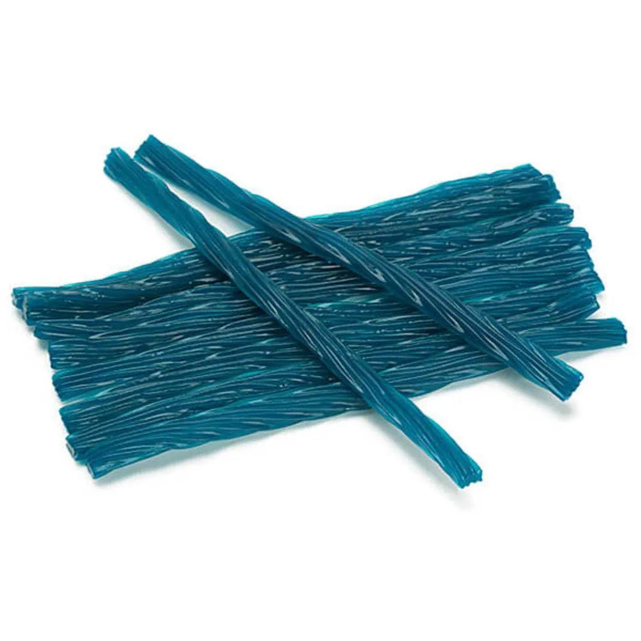 Kenny's Juicy Licorice Twists - Blue Raspberry: 12LB Case – Candy Warehouse