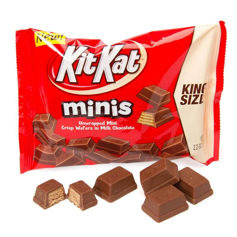 Kit Kat Minis King Size Packs: 12-Piece Box – Candy Warehouse