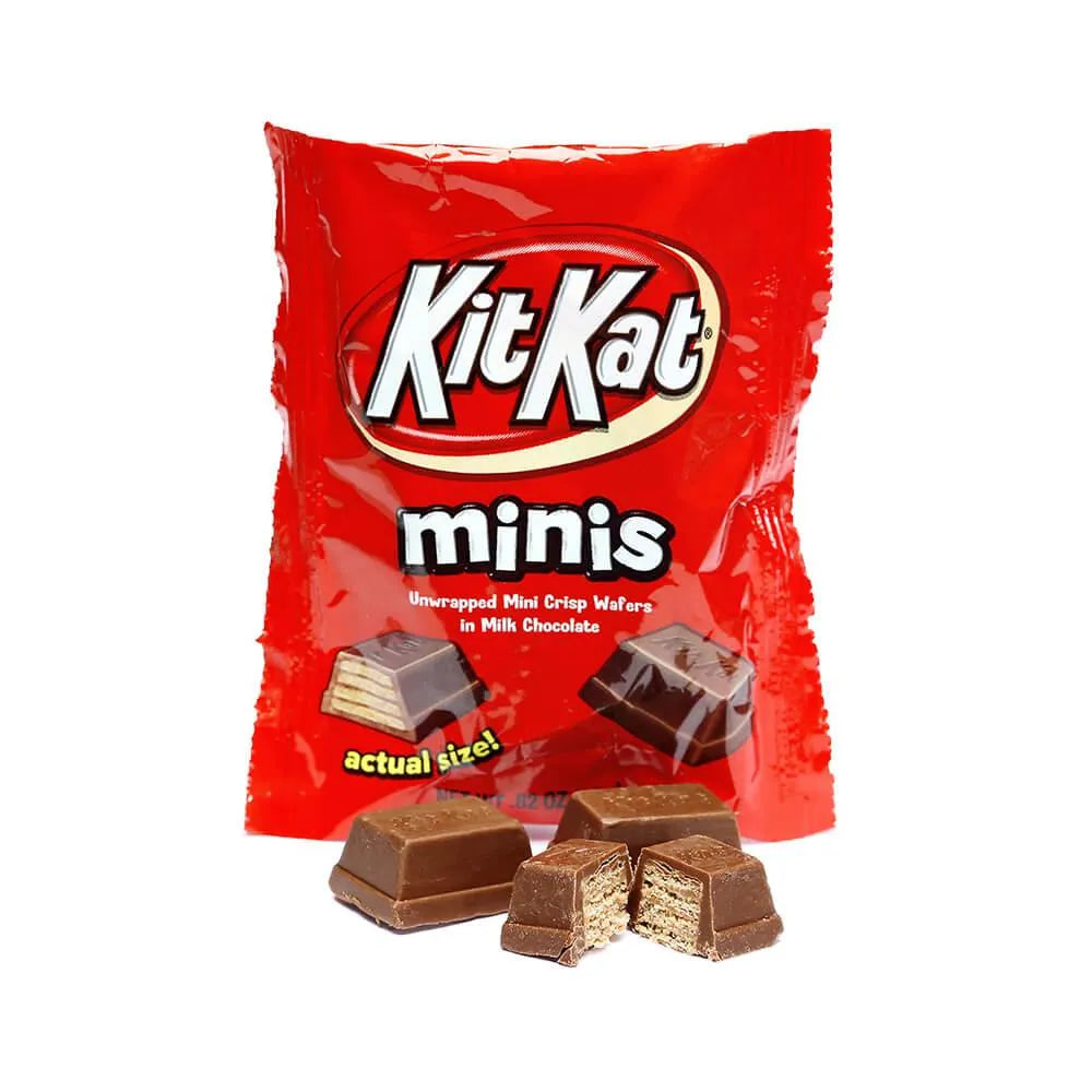 Kit Kat Minis Snack Size Packs: 10-Piece Bag – Candy Warehouse