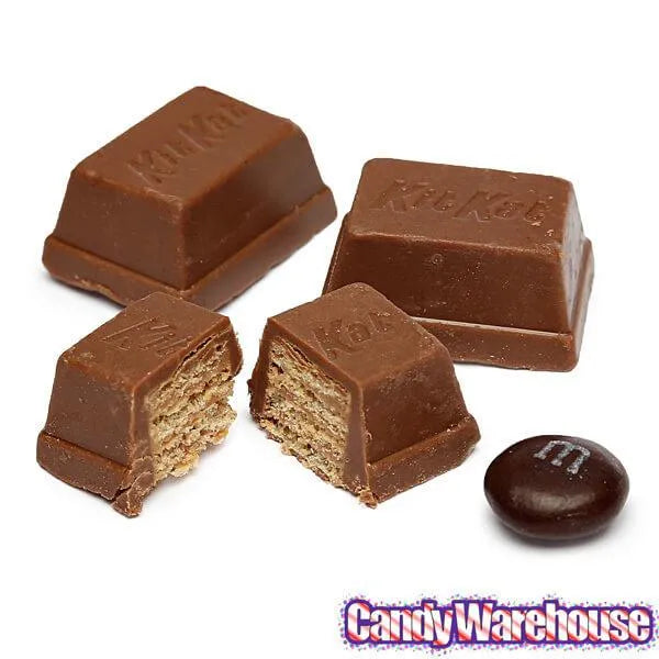 Kit Kat Minis Snack Size Packs: 10-Piece Bag – Candy Warehouse