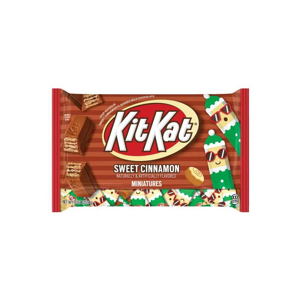 Kit Kat Sweet Cinnamon Minis Candy: 9-Ounce Bag – Candy Warehouse