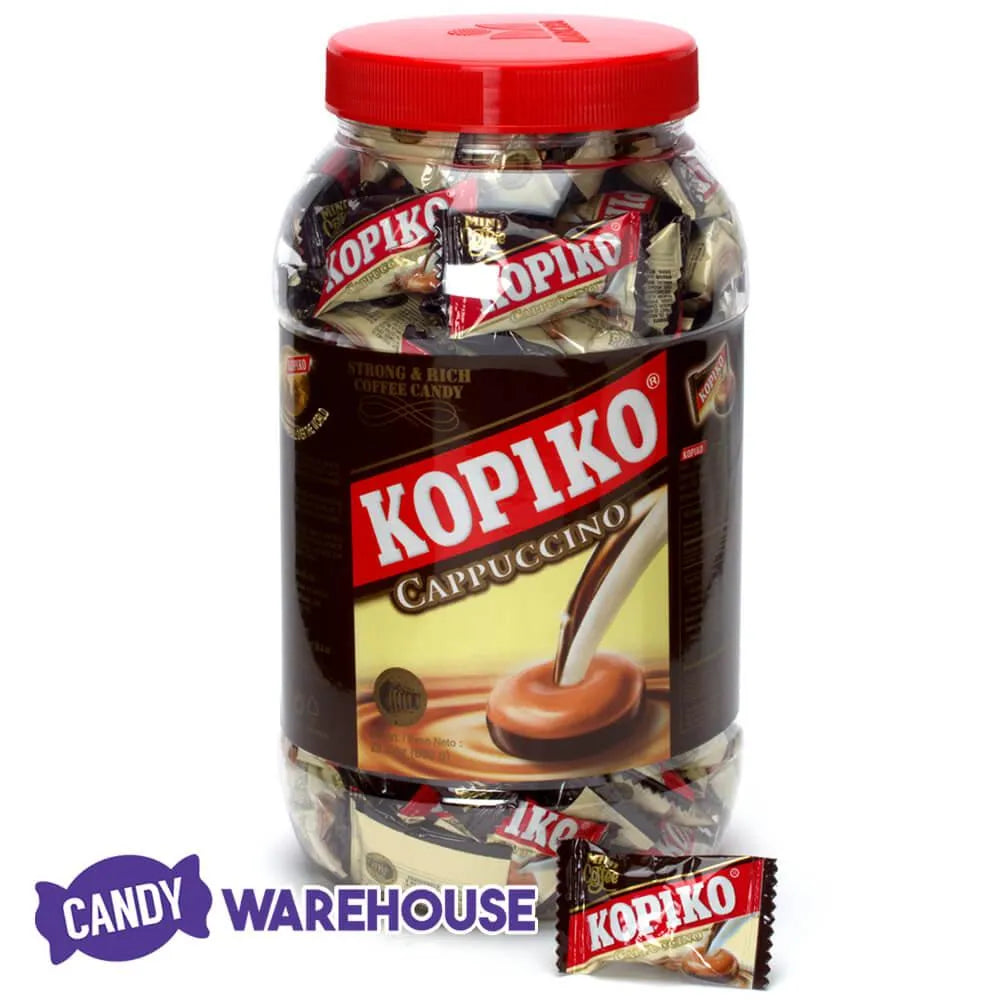 Kopiko Coffee Candy - Cappuccino: 200-Piece Tub – Candy Warehouse