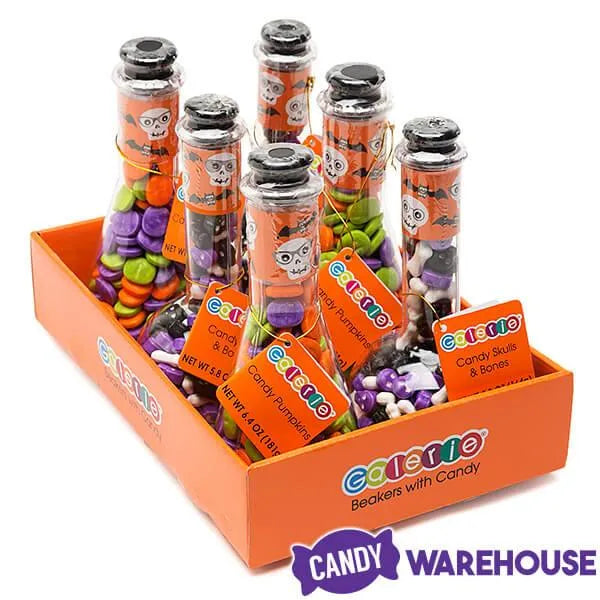 Laboratory Beakers with Halloween Candy: 6-Piece Box – Candy Warehouse