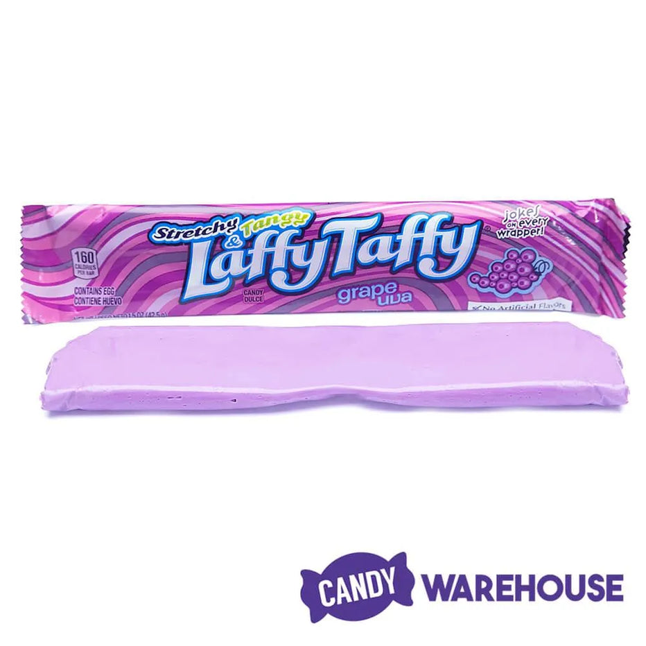 Laffy Taffy Candy Bars Assortment: 24-Piece Box – Candy Warehouse