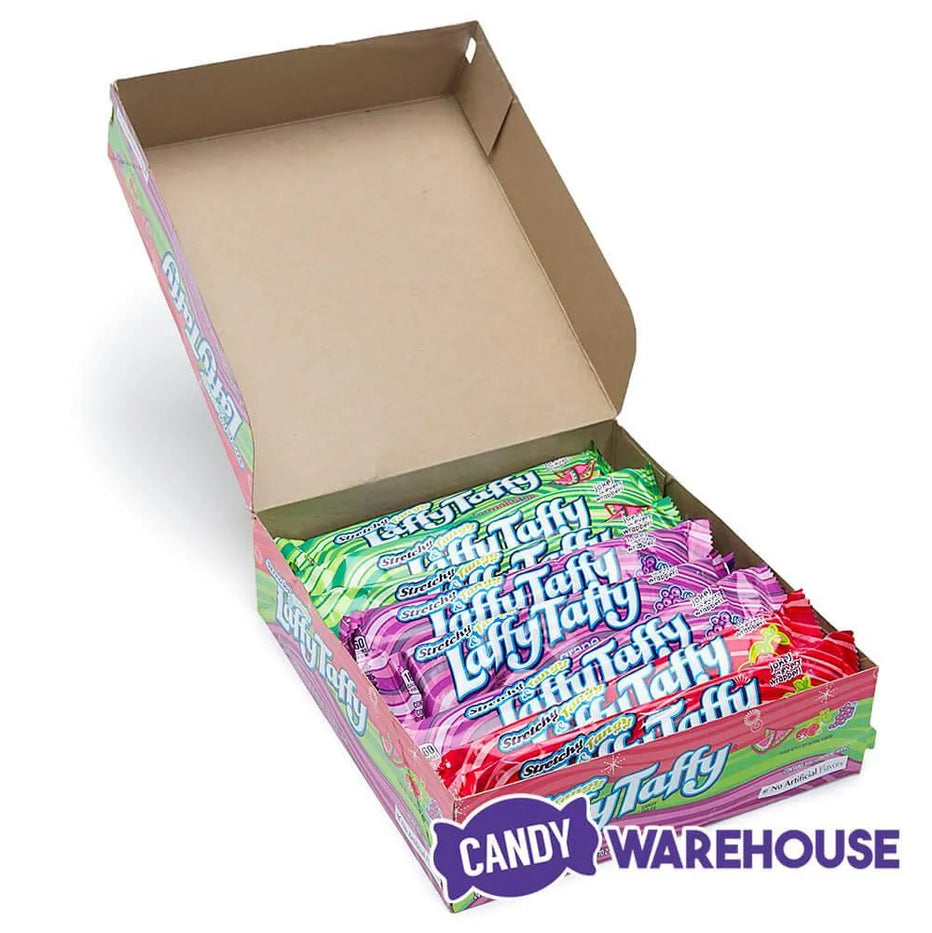 Laffy Taffy Candy Bars Assortment: 24-Piece Box – Candy Warehouse