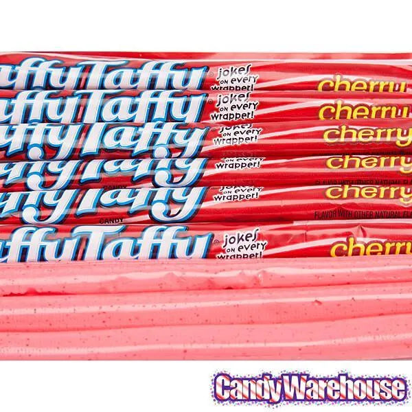 Laffy Taffy Candy Ropes - Cherry: 24-Piece Box – Candy Warehouse