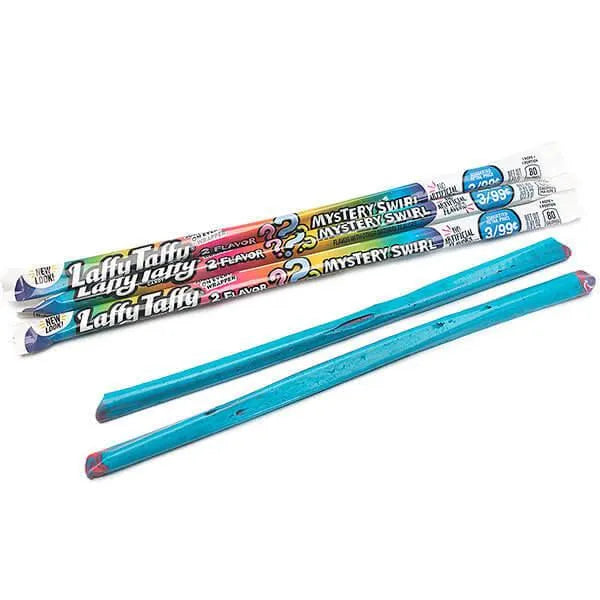 Laffy Taffy Candy Ropes - Mystery Swirl: 24-Piece Box – Candy Warehouse