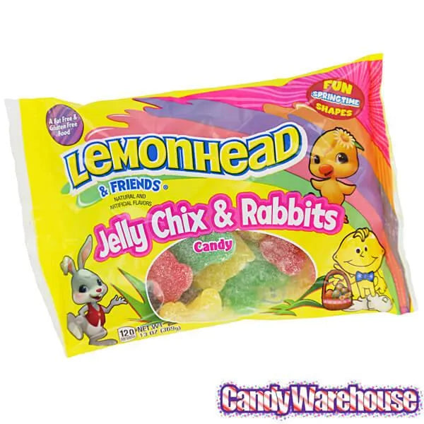 Lemonhead & Friends Jelly Chix and Rabbits: 13-Ounce Bag | Candy Warehouse