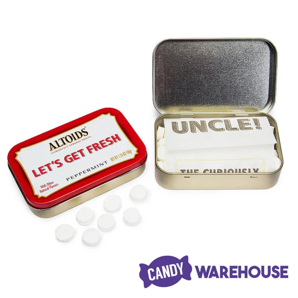 Let's Get Fresh Peppermint Altoids Mint Tins: 6-Piece Box – Candy Warehouse
