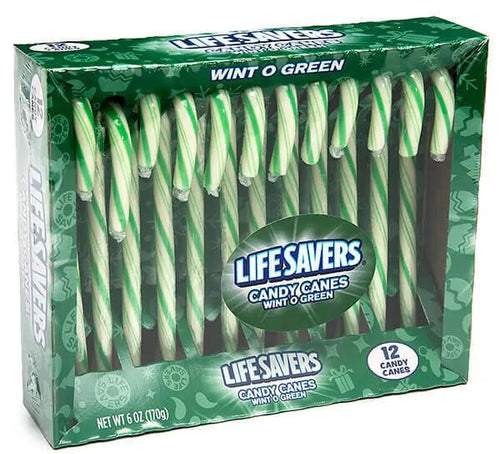 Green Candy Canes | Candy Warehouse