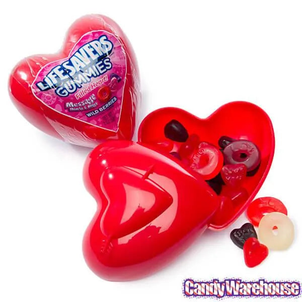 LifeSavers Gummies Candy Filled Plastic Hearts: 12-Piece Display ...