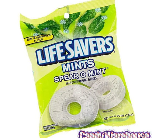 Spearmint LifeSavers | Candy Warehouse