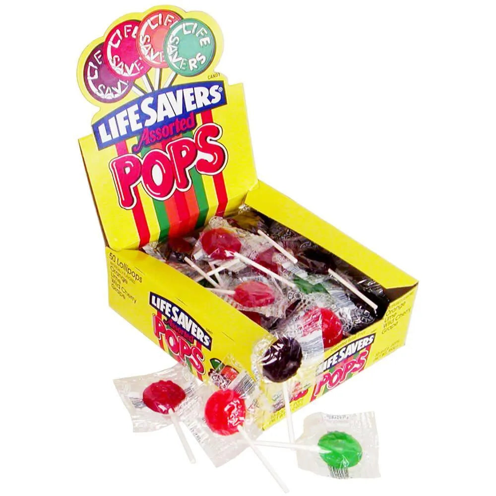 LifeSavers Pops: 50-Piece Box – Candy Warehouse