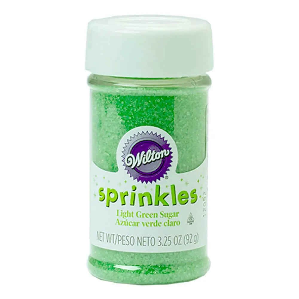 Light Green Colored Sugar: 3.25-Ounce Bottle | Candy Warehouse