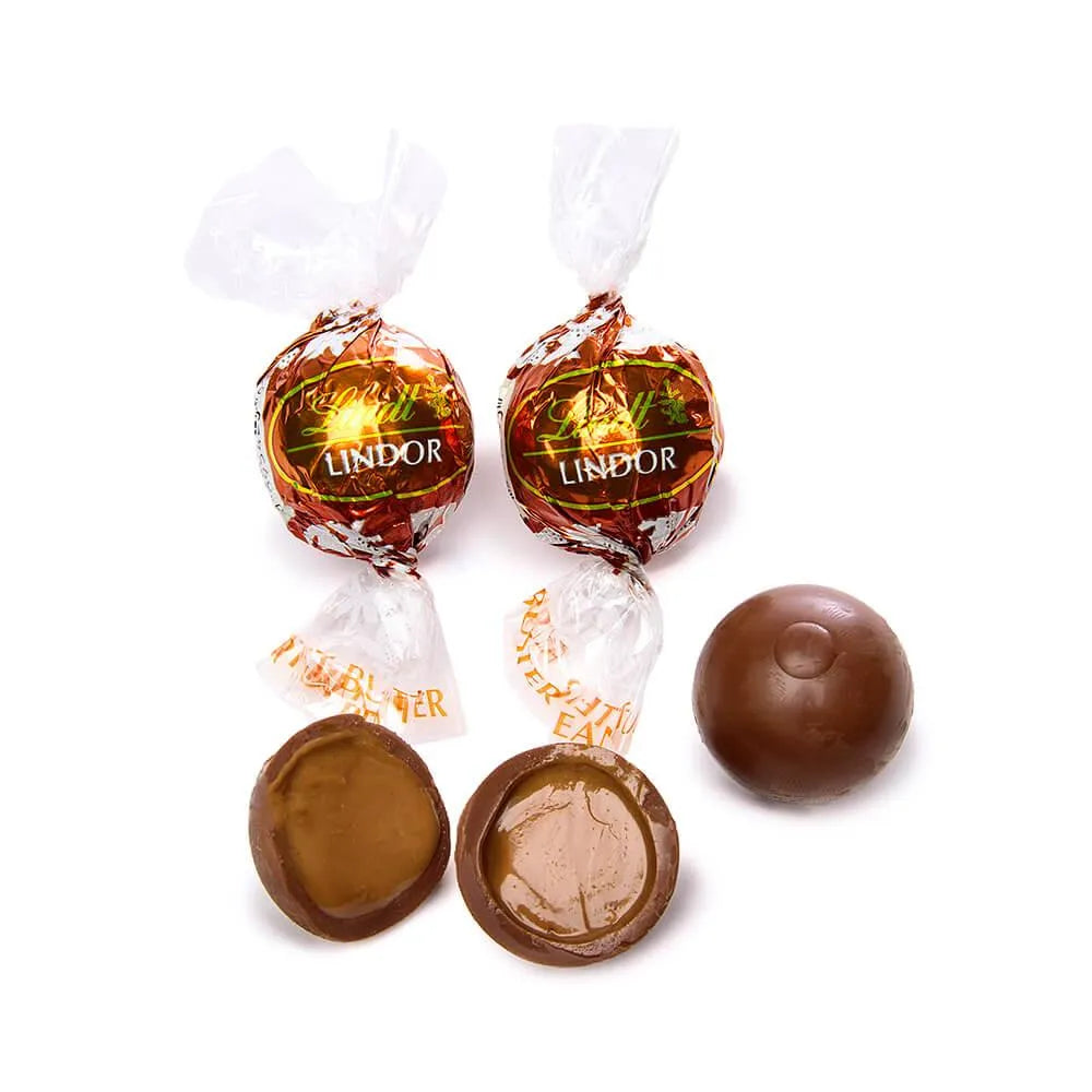 Lindt Chocolate Lindor Truffles - Peanut Butter: 60-Piece Box – Candy ...