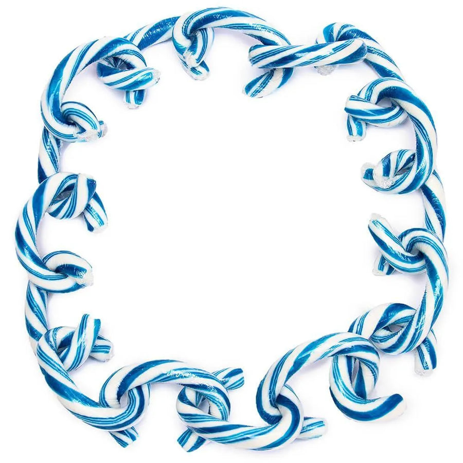 Linky Doodles Candy Chains - Blue: 28-Piece Box | Candy Warehouse