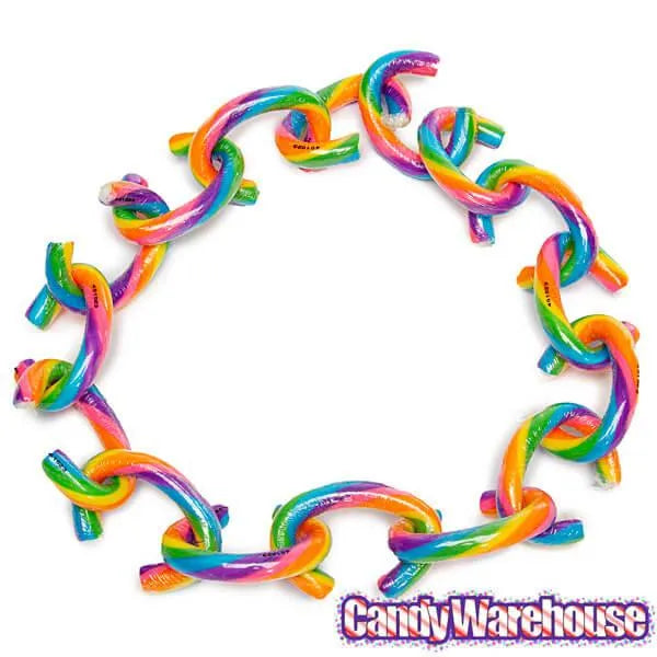 Linky Doodles Candy Chains - Rainbow: 28-Piece Box – Candy Warehouse
