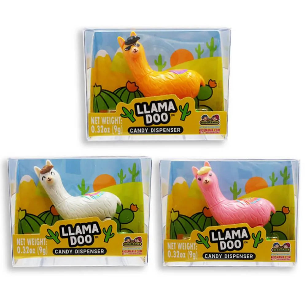 Llama Doo Mini Candy Dispenser: 12-Piece Box – Candy Warehouse