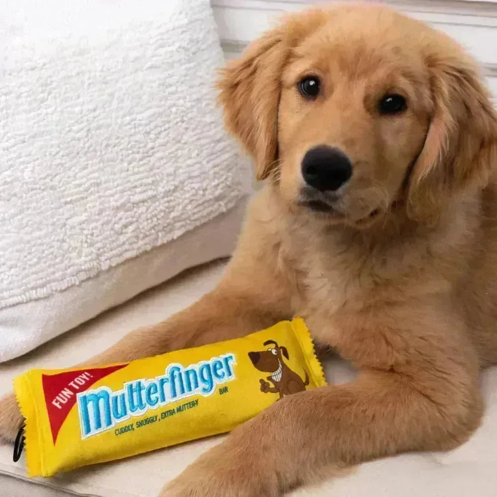 Lulubelle's Power Plush Mutterfinger Dog Toy – Candy Warehouse