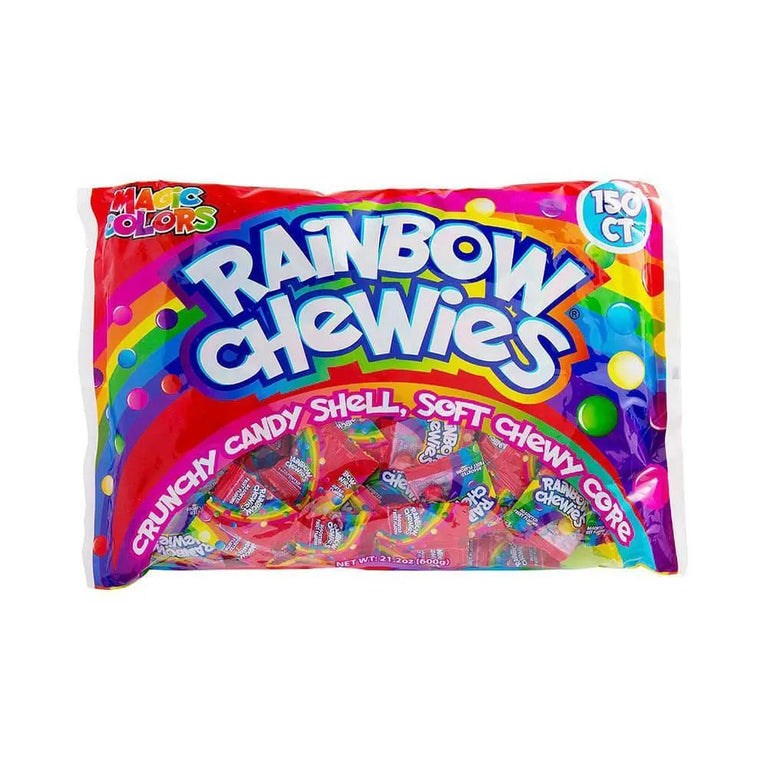 Magic Colors Rainbow Chews: 150-Piece Bag – Candy Warehouse