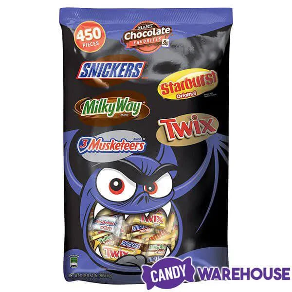 M&M-Mars Minis Bulk Candy Assortment: 450-Piece Bag – Candy Warehouse