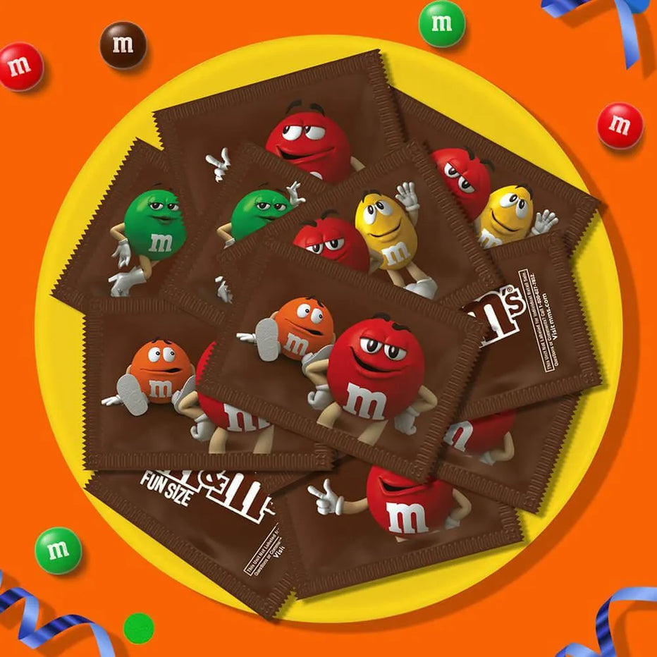 M&M's Candy Fun Size Packs - Milk Chocolate: 20-Piece Bag – Candy Warehouse