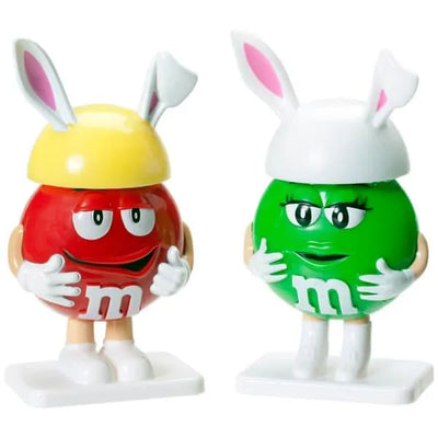 M&M's Minis Candy Filled Easter Bunny Figurines: 12-Piece Display ...