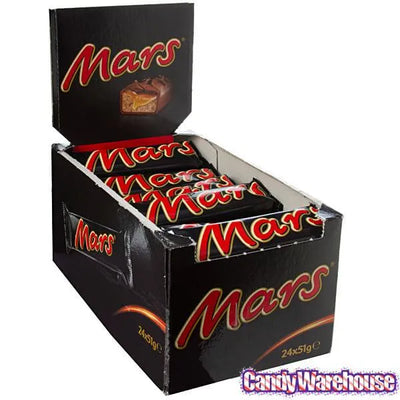 Mars Bars: 24-Piece Box – Candy Warehouse