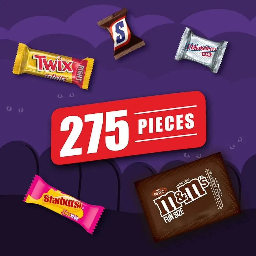 Mars Halloween Candy Assortment: 275-Piece Bag | Candy Warehouse