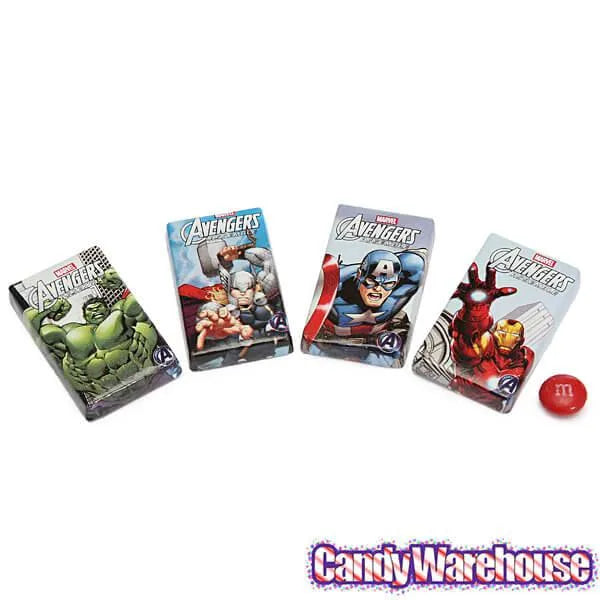 Marvel Avengers Mini Milk Chocolate Bars: 15-Piece Bag | Candy Warehouse