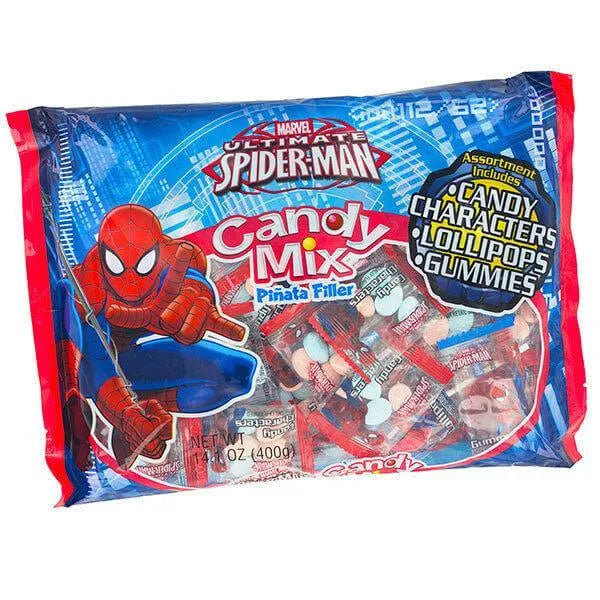 Marvel Ultimate Spiderman Candy Mix: 55-Piece bag – Candy Warehouse