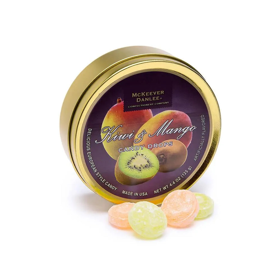 McKeever & Danlee Bon Bons Candy Tins - Mango & Kiwi: 6-Piece Box ...